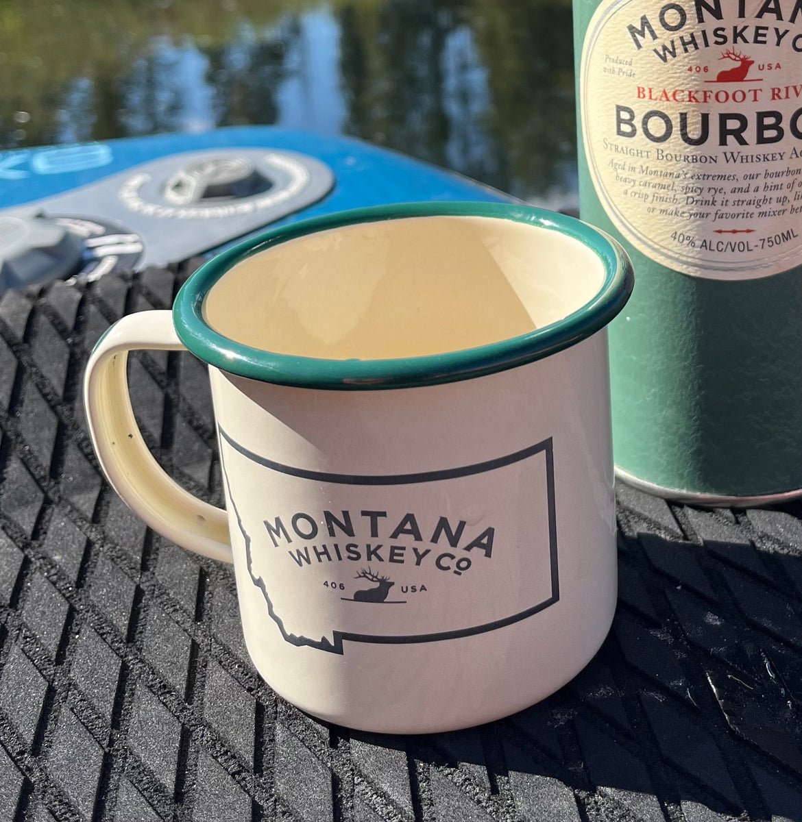 Enameled tin cup – Montana Whiskey Co.