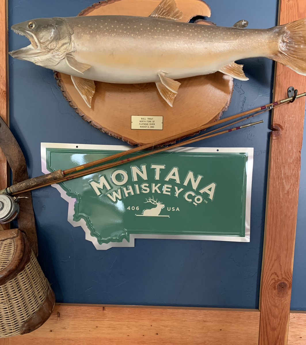 Montana Tin Tacker Sign, 24 inches x 12 inches, Pick Up Only - No Deli ...